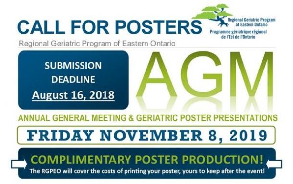 Call for Posters - RGPEO Annual General Meeting - Fifty-Five Plus Magazine