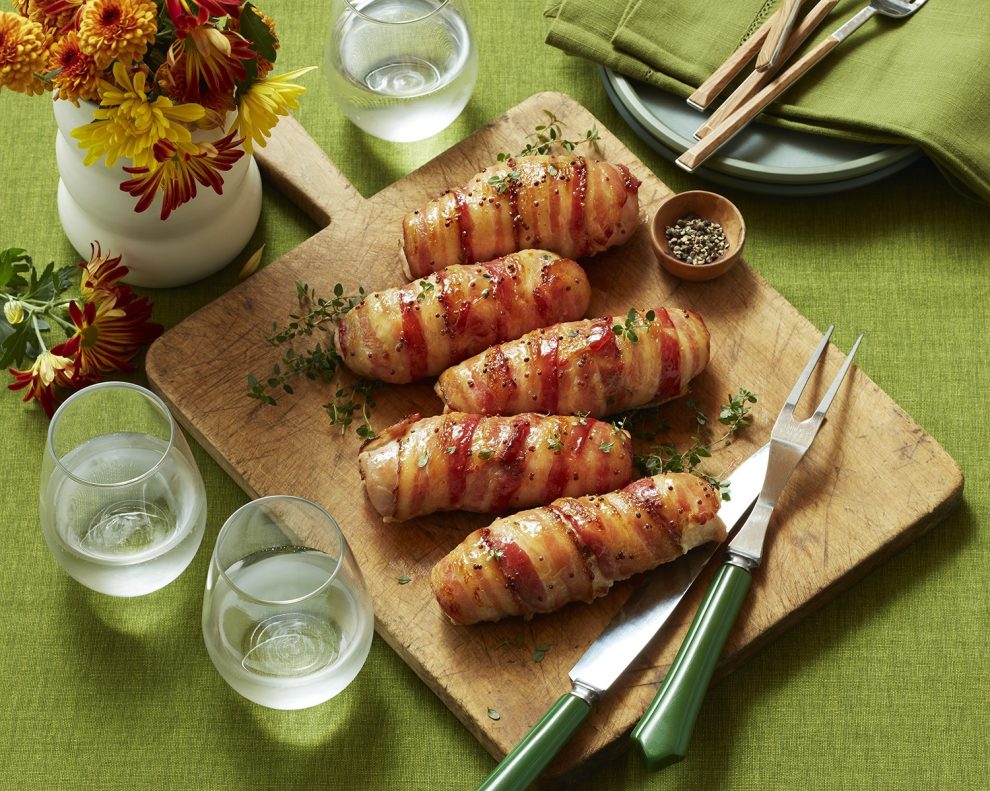 Stuffed Turkey Rolls with Maple Glaze - Fifty-Five Plus Magazine
