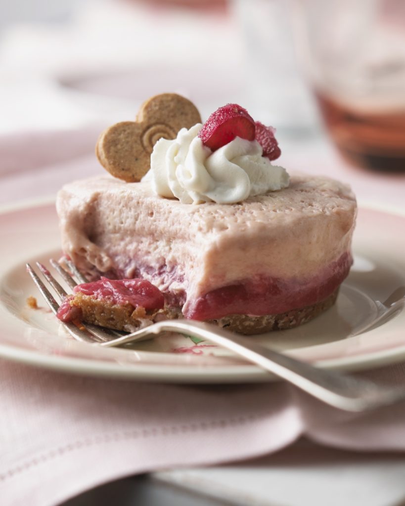 Frozen Rhubarb Mousse - Fifty-Five Plus Magazine
